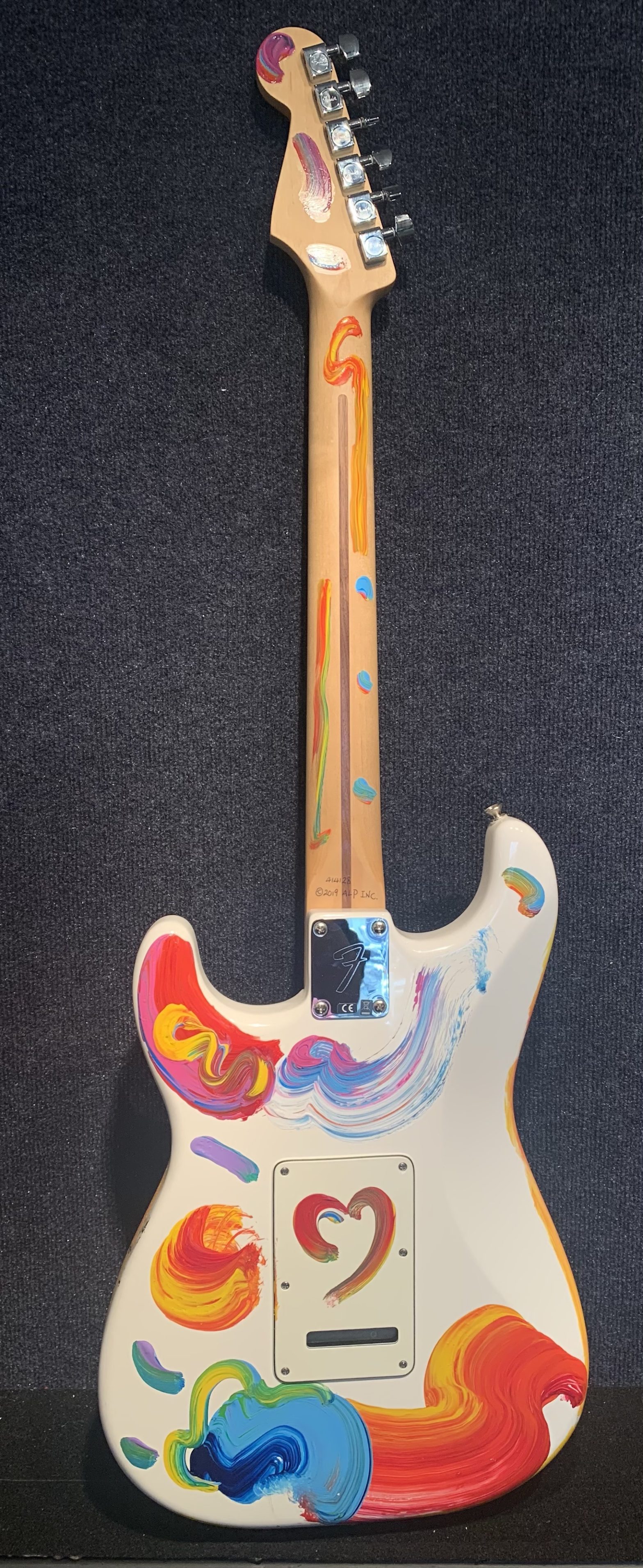 Guitar by Peter Max – CV Art and Frame
